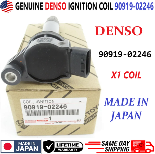 GENUINE DENSO x1 Ignition Coil For 2004-2010 Toyota & Lexus 3.3L V6 ...
