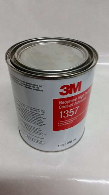 3M 1357 Neoprene High Performance Contact Adhesive 1357 Gray-Green 1 Qt ...