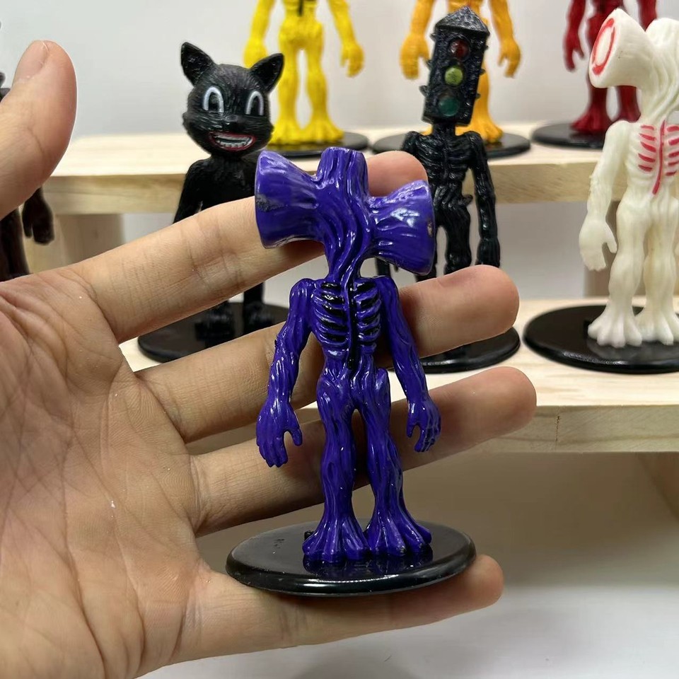 8PCS Siren Head Toys Action Figure Sirenhead Figure Horror Model Doll ...