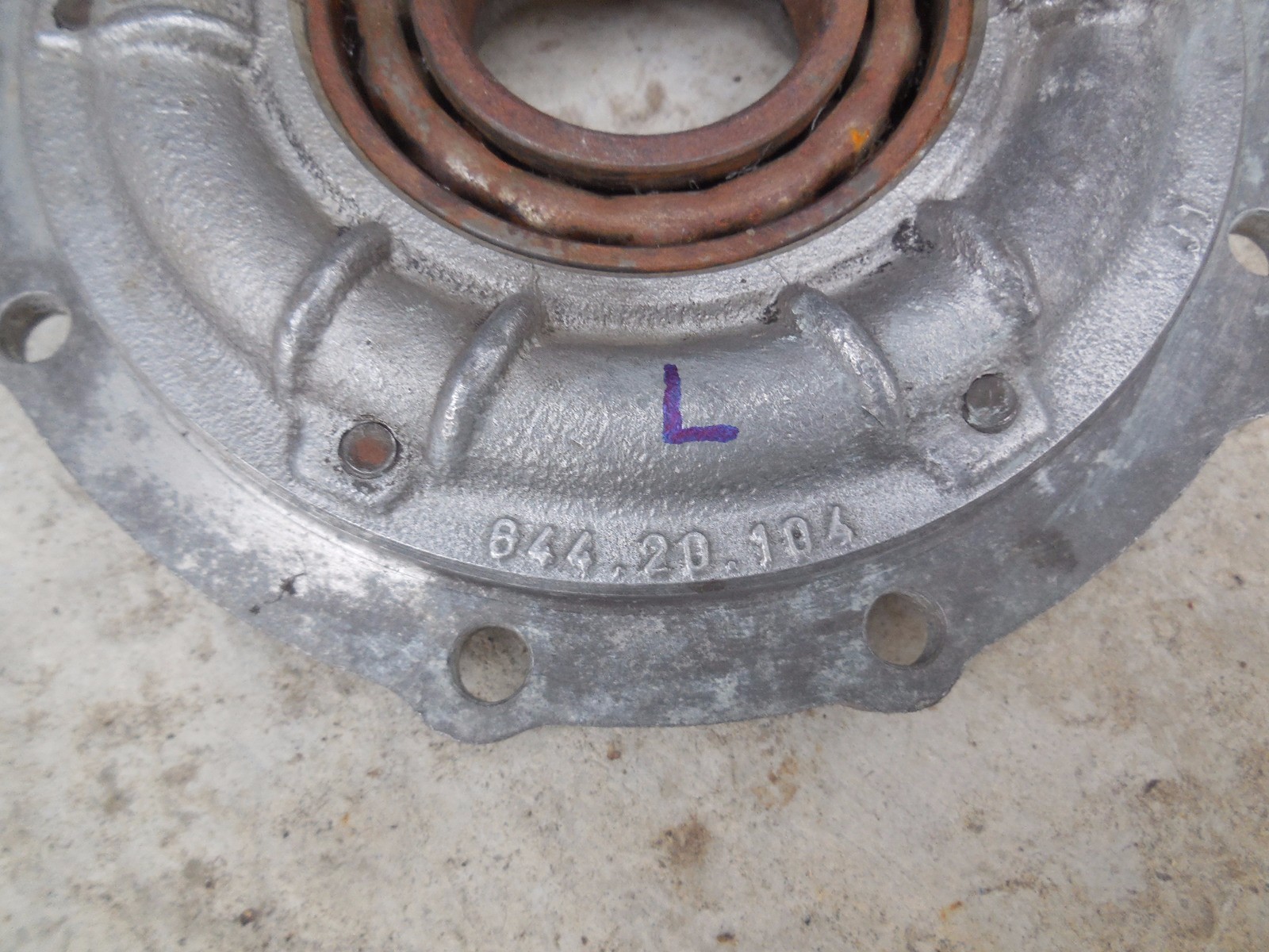 Porsche 356 Transmission Side Cover (Left ,Driver side) FL#16 | eBay