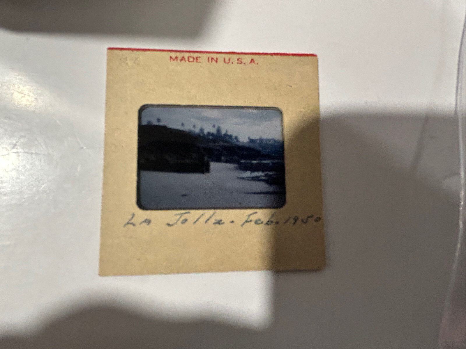 La Jolla San Diego Beach People 35mm Slide 1950s Red Border Kodachrome ...