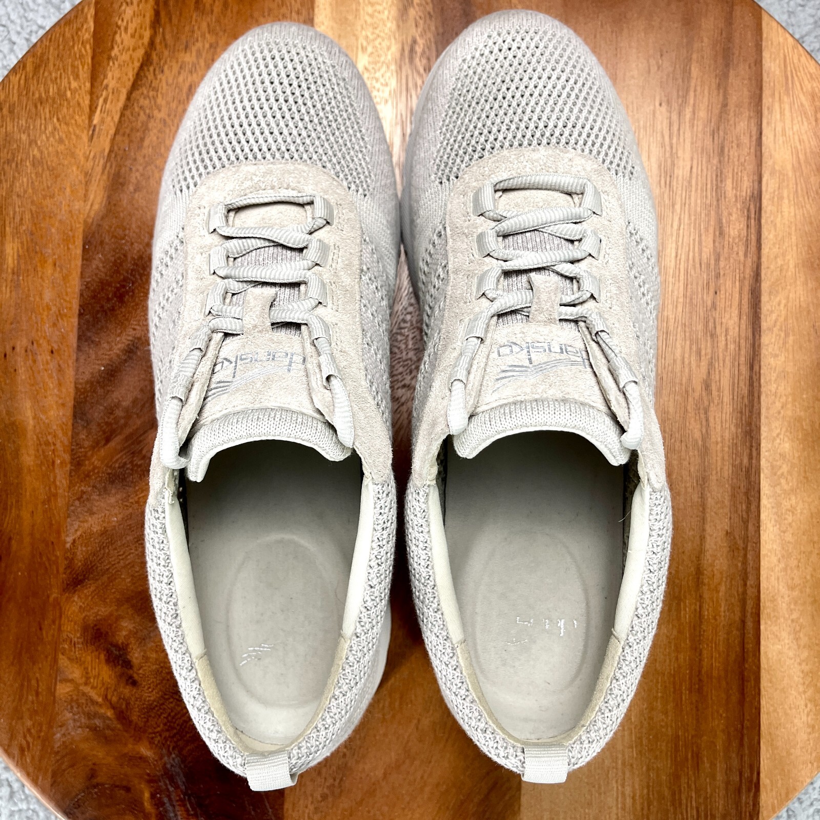 Dansko Adrianne Womens Size EU 40 US 9.5-10 Sneakers Shoes Ivory Washed ...