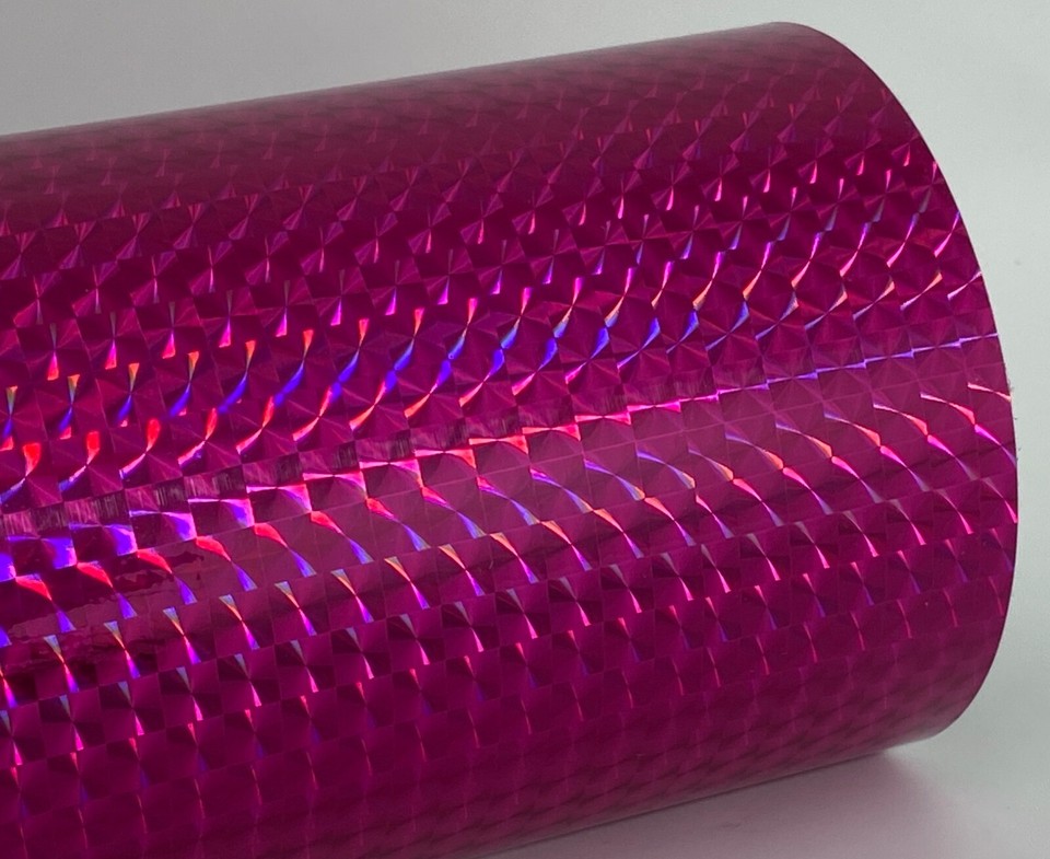 PRISM Sign Vinyl, Holographic 1/4" Mosaic, Pick Color + Size, Fantasy ...