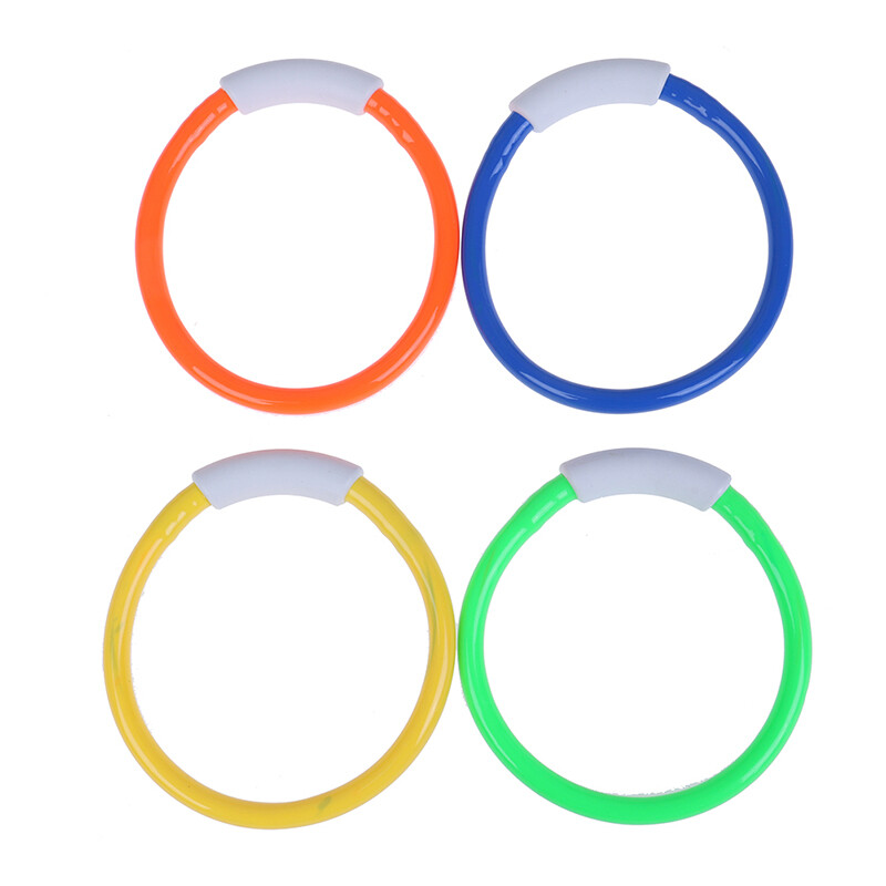 1PCS Summer Underwater Diving Rings Swimming Pool Kids Dive Ring Water ...