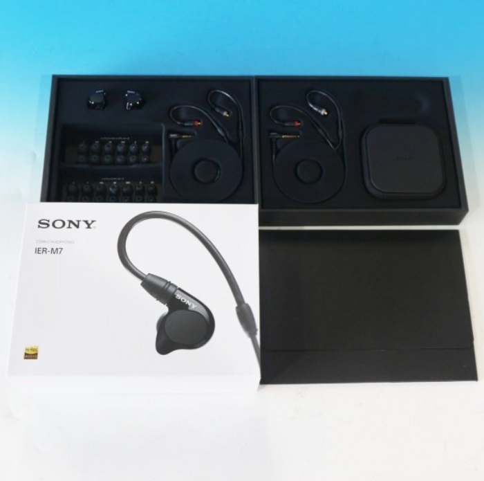 SONY IER-M7 Hi-Res In-Ear Monitor Headphones IEM Black Operation ...