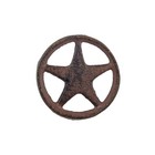 Round Star With Ring Nails 2 1/4 inch Head Craft Pin Rustic Brown (Pack ...
