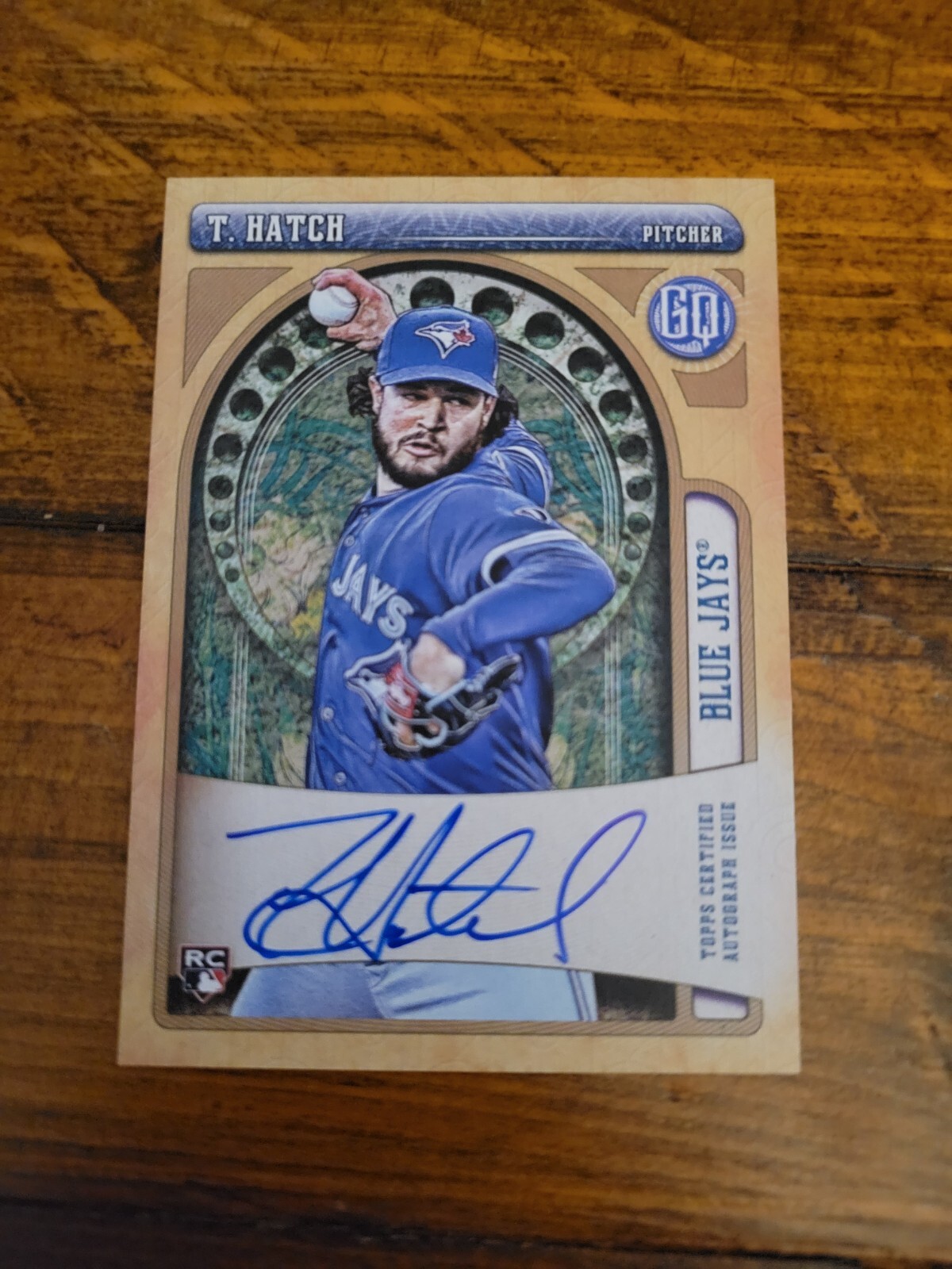2021 Topps Gypsy Queen #GQA-TH Tom Hatch Auto Toronto Blue Jays | eBay