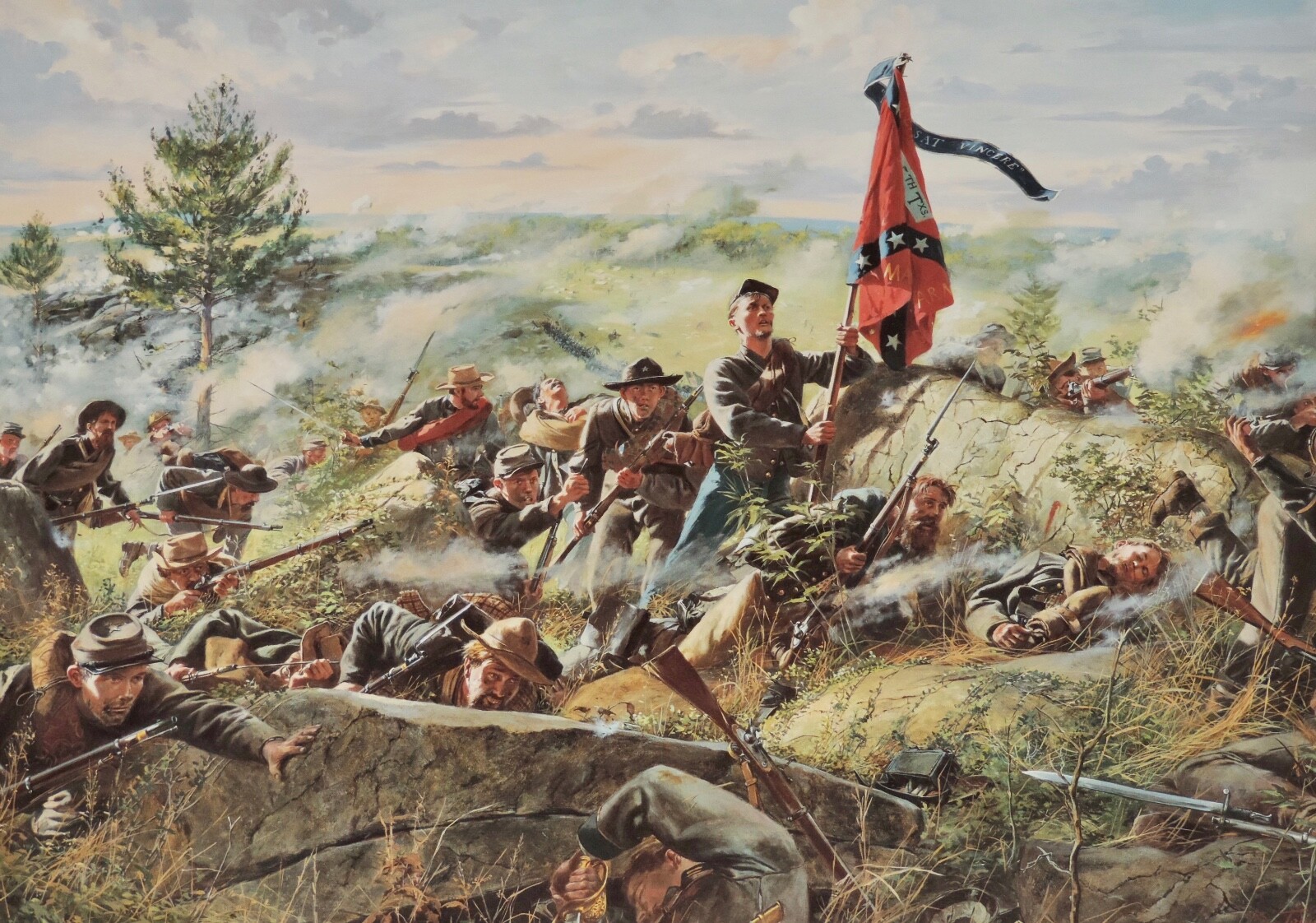 Don Troiani - Little Round Top - Hand Signed - Civil War Print - Mint ...