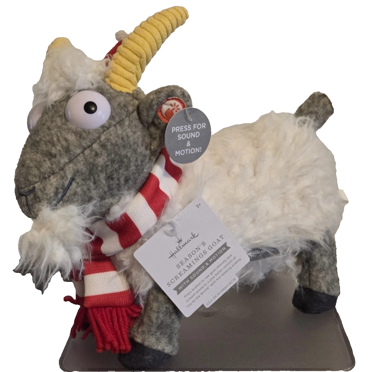 2025 Hallmark Screaming Goat Plush Sound Motion Animated Christmas | eBay