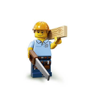 Carpenter - Series 13 - Lego Minifigure | eBay UK