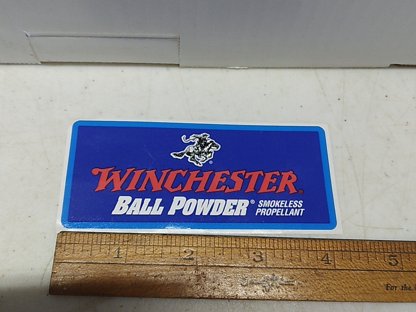 Winchester Ball Powder Sticker/Decal Gun Hunting Ammo Shot Show 2022 ...