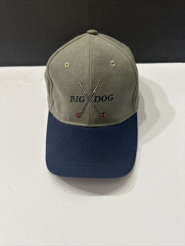 Big Dogs Big Dog Golf Hat Cap Adjustable Cotton Navy One Size Fits All ...