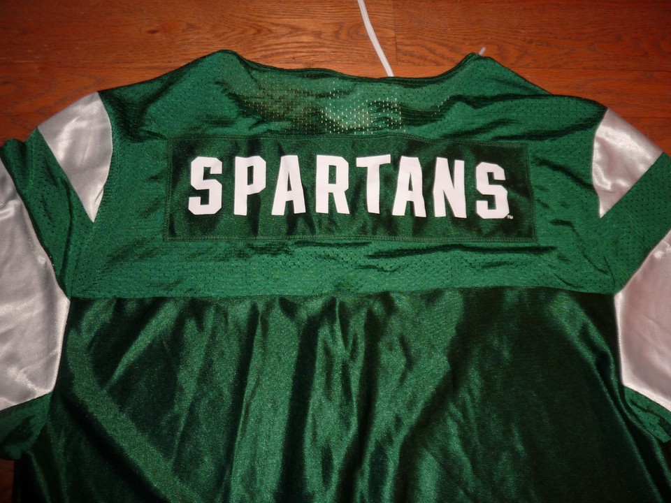 VICTORIAS SECRET PINK MICHIGAN STATE "SPARTANS" 17 OVERSIZE JERSEY NWT ...