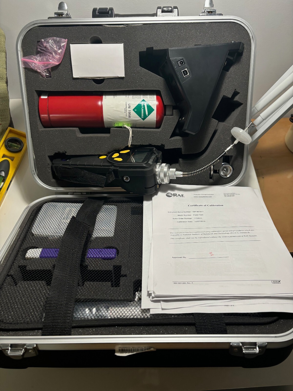 Rae Systems ppbRAE 3000 RAE PGM-7340 VOC Detector, portable handheld ...