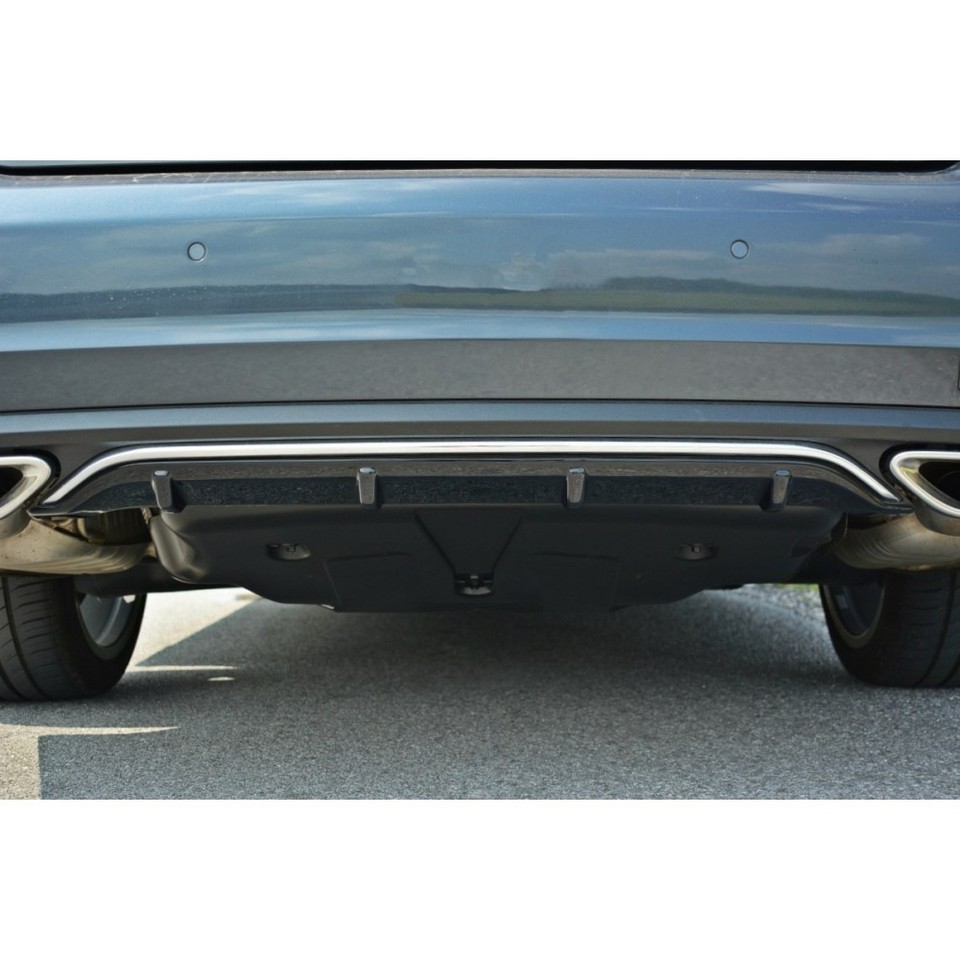 Rear Diffuser Diffusor Maxton Design For Mercedes E-Class W212 Coupe ...