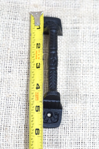 16 Cast Iron Cabinet Handle Gate Pull Door Handles Drawer Pulls Matte ...