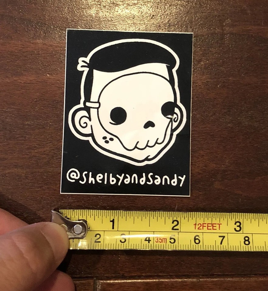 Shelby And Sandy Art Sticker Print - RARE - Los Angeles Portrait ...