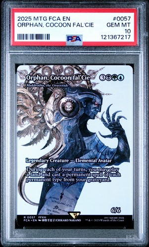 2025 MTG FINAL FANTASY: THROUGH THE AGES #0057 ORPHAN, COCOON FAL'CIE ...