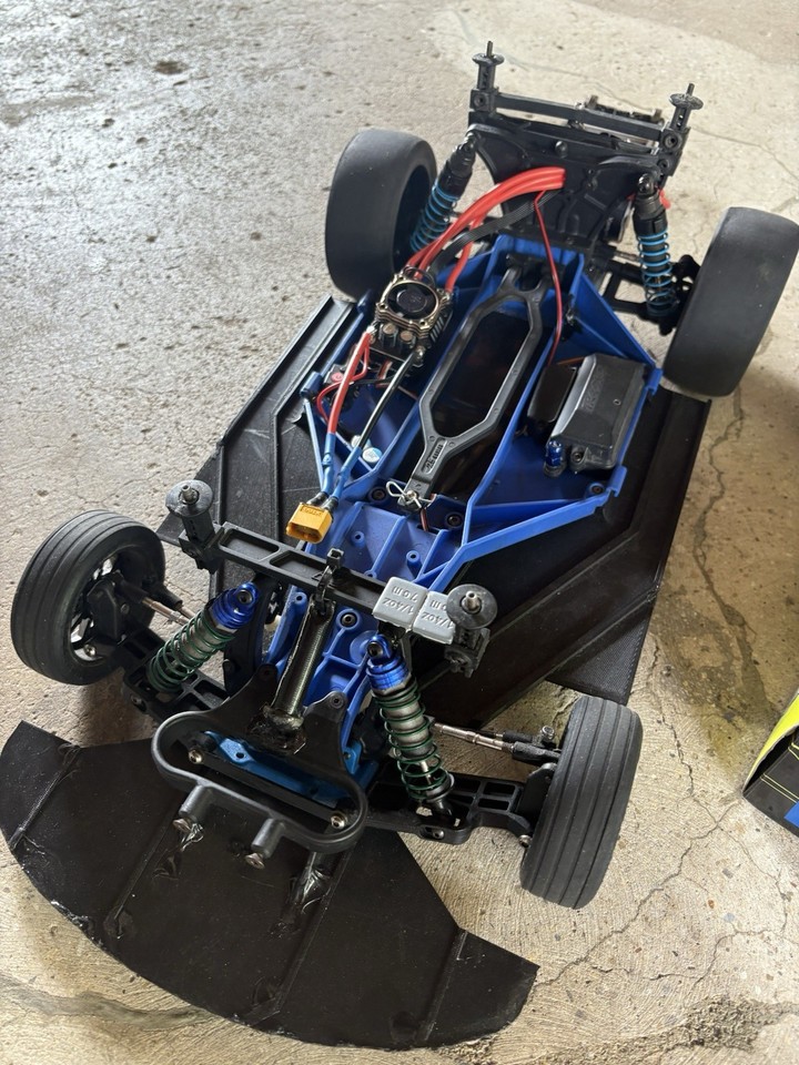 Traxxas 1/10 Drag Slash 2WD VXL * LCG Chassis, Black * 5832 Mustang ...