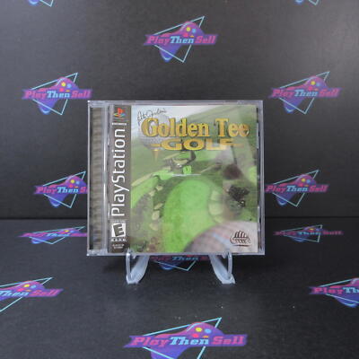 Peter Jacobsen's Golden Tee Golf PS1 PlayStation 1 MD/DD Complet ...