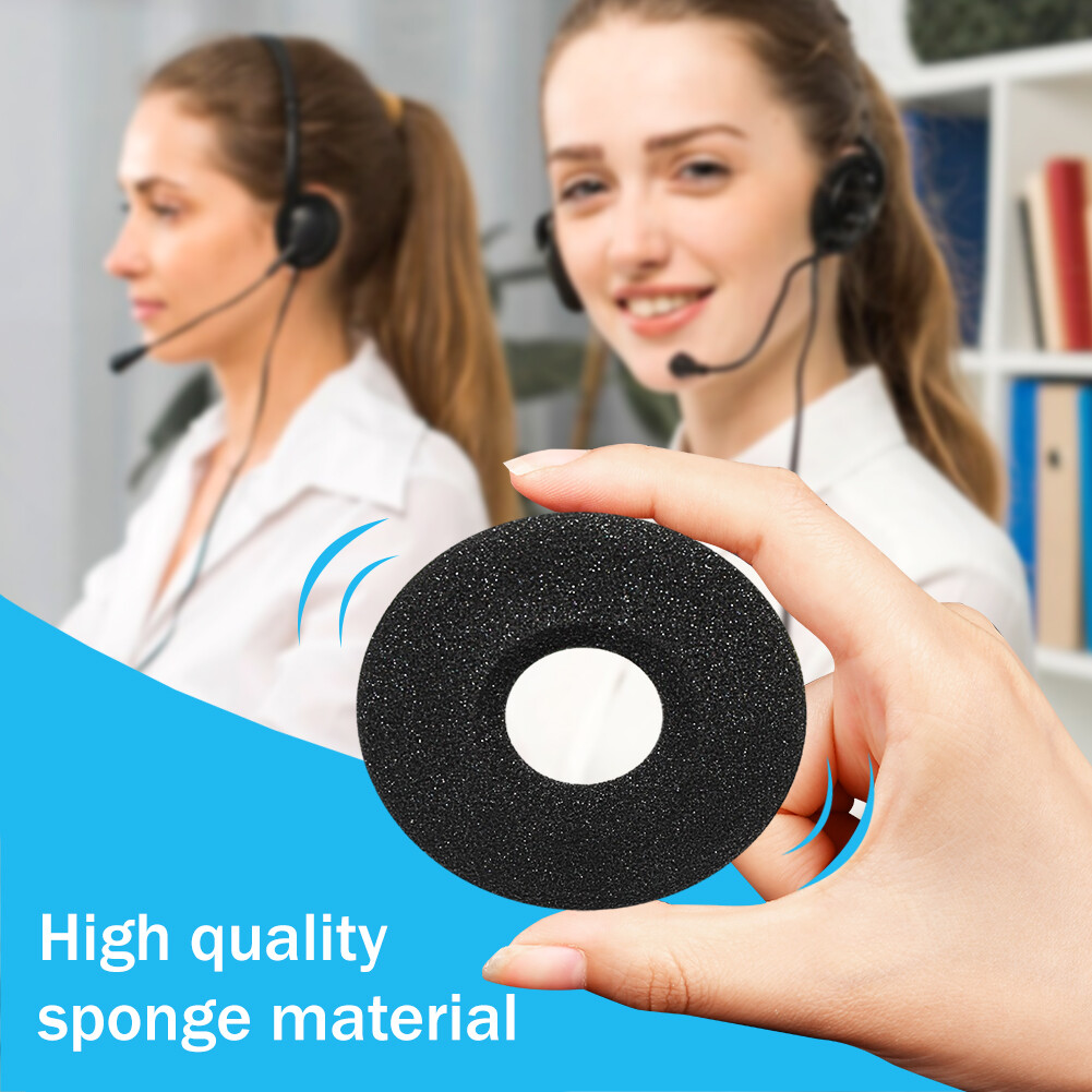 Comfortable For Headset Ear Cushion Soft Sponge Breathable Fit For ...