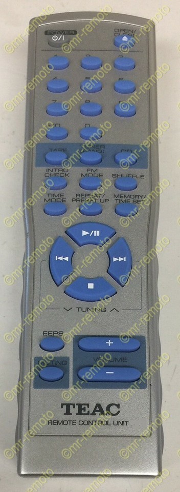 OEM Genuine TEAC Remote Control for CD Receiver System Model EX-M3 | eBay