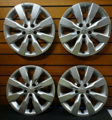 New Set (4pcs) FITS 2014 2015 2016 Toyota Corolla 16” Hubcaps Wheel ...