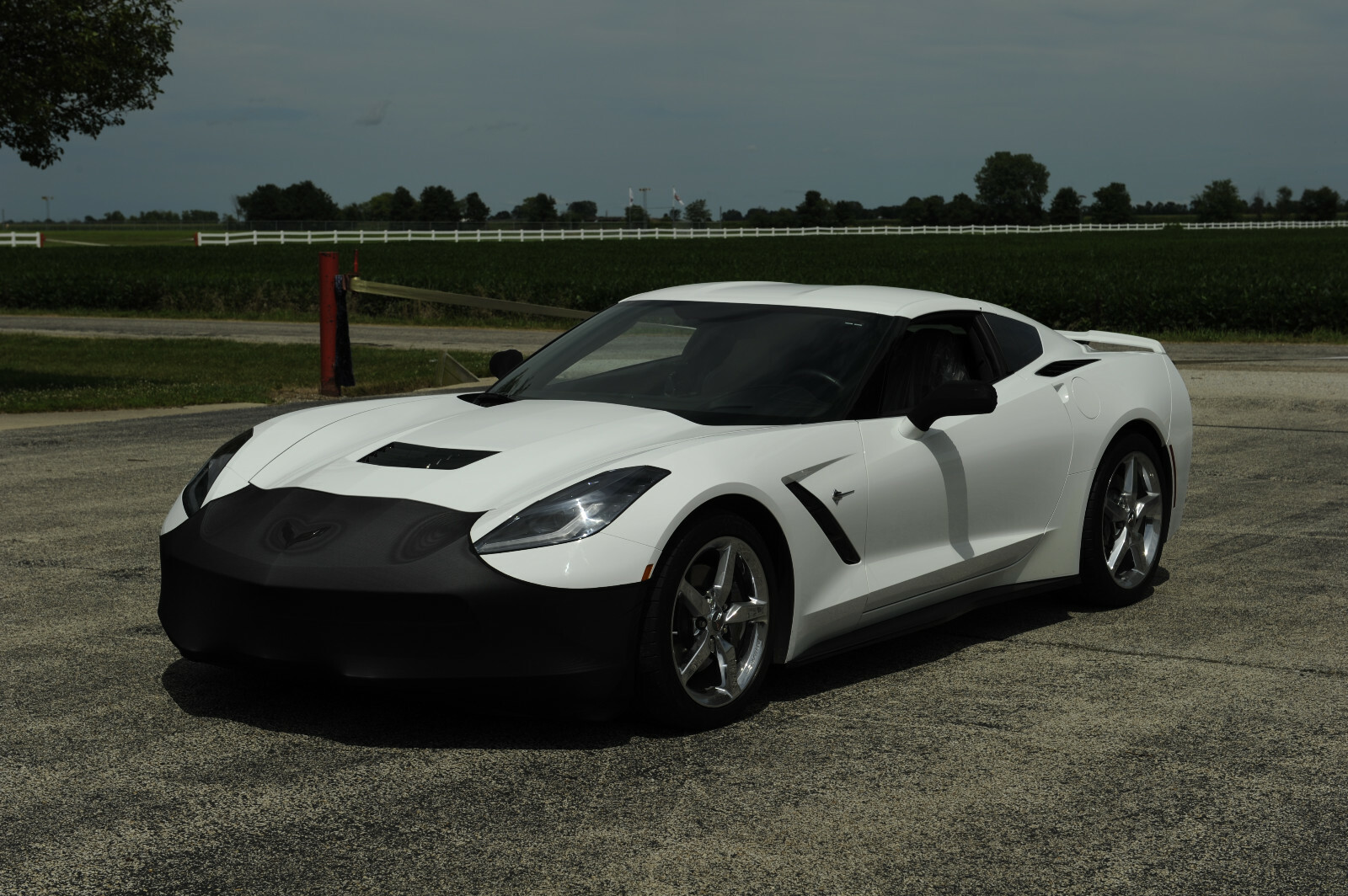 Protector Bra for 2014-2019 Corvette C7 NoviStretch Mesh Front Mask | eBay