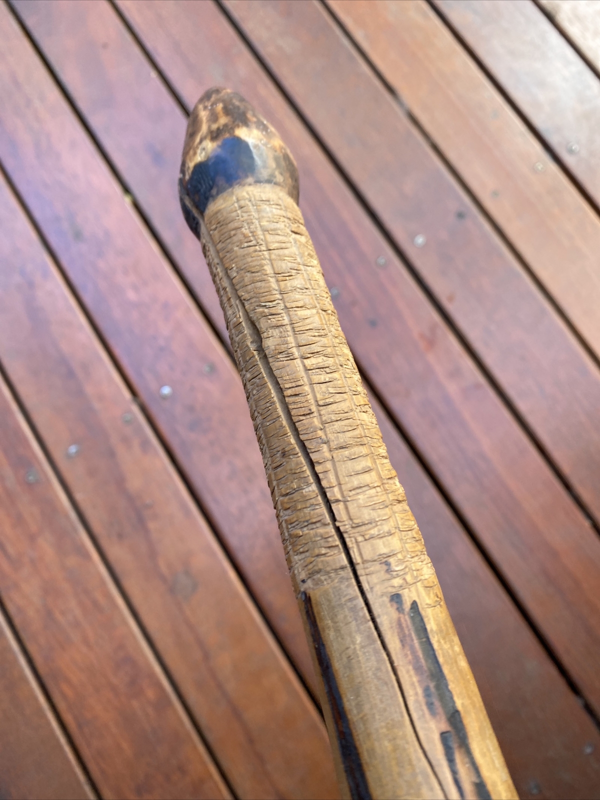 Early South Eastern Australian Aboriginal Club from a mission Hamilton ...