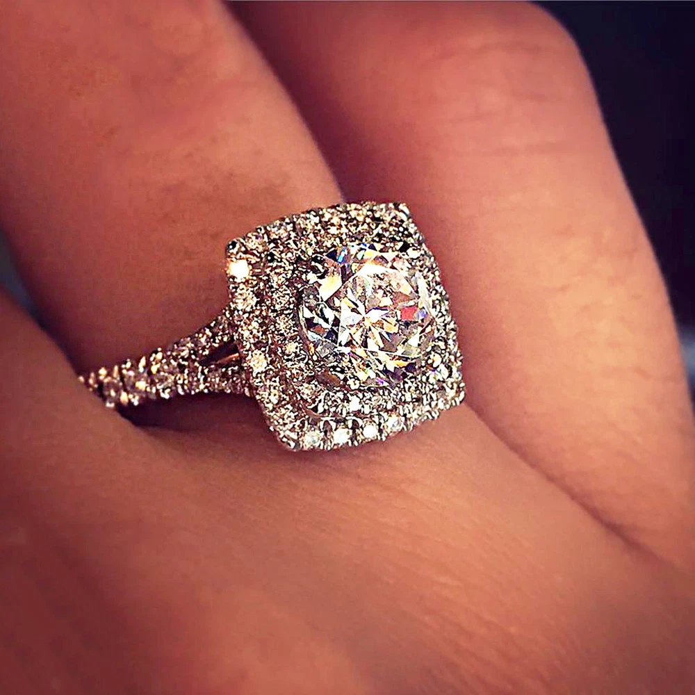 Flawless Diamond Engagement Ring
