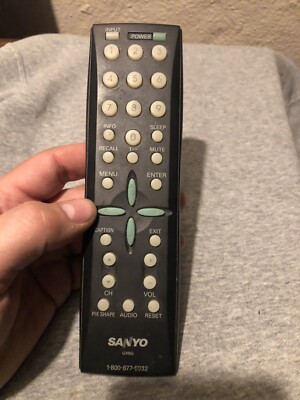Sanyo GXBG Remote for Sanyo TV DP32647 DP50747 DP37647 DP26647 DP42647 ...