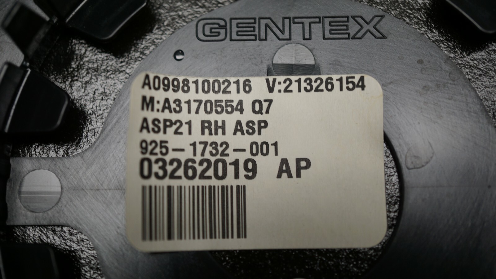 GENUINE MERCEDES W205 W253 W213 W222 RIGHT DRIVER MIRROR GLASS RHD ...