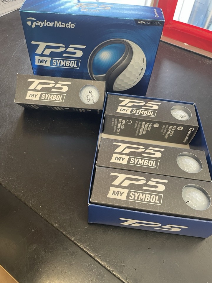 *Limited* TaylorMade TP5 RORS Golf Balls Rory McIlroy 1 Dozen Masters ...