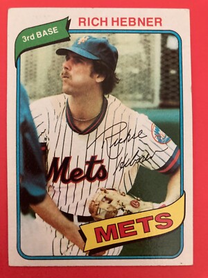 1980 TOPPS #331 RICH HEBNER NEW YORK METS 040123 | eBay
