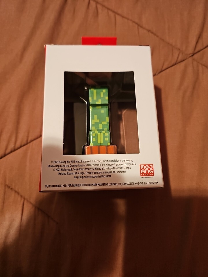 HALLMARK MINECRAFT CREEPER 2021 CHRISTMAS ORNAMENT NIB [CHR11] | eBay