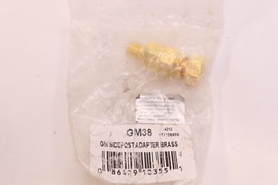 Install Bay GM Battery Side Post Adapter Gold GM38-10 | eBay