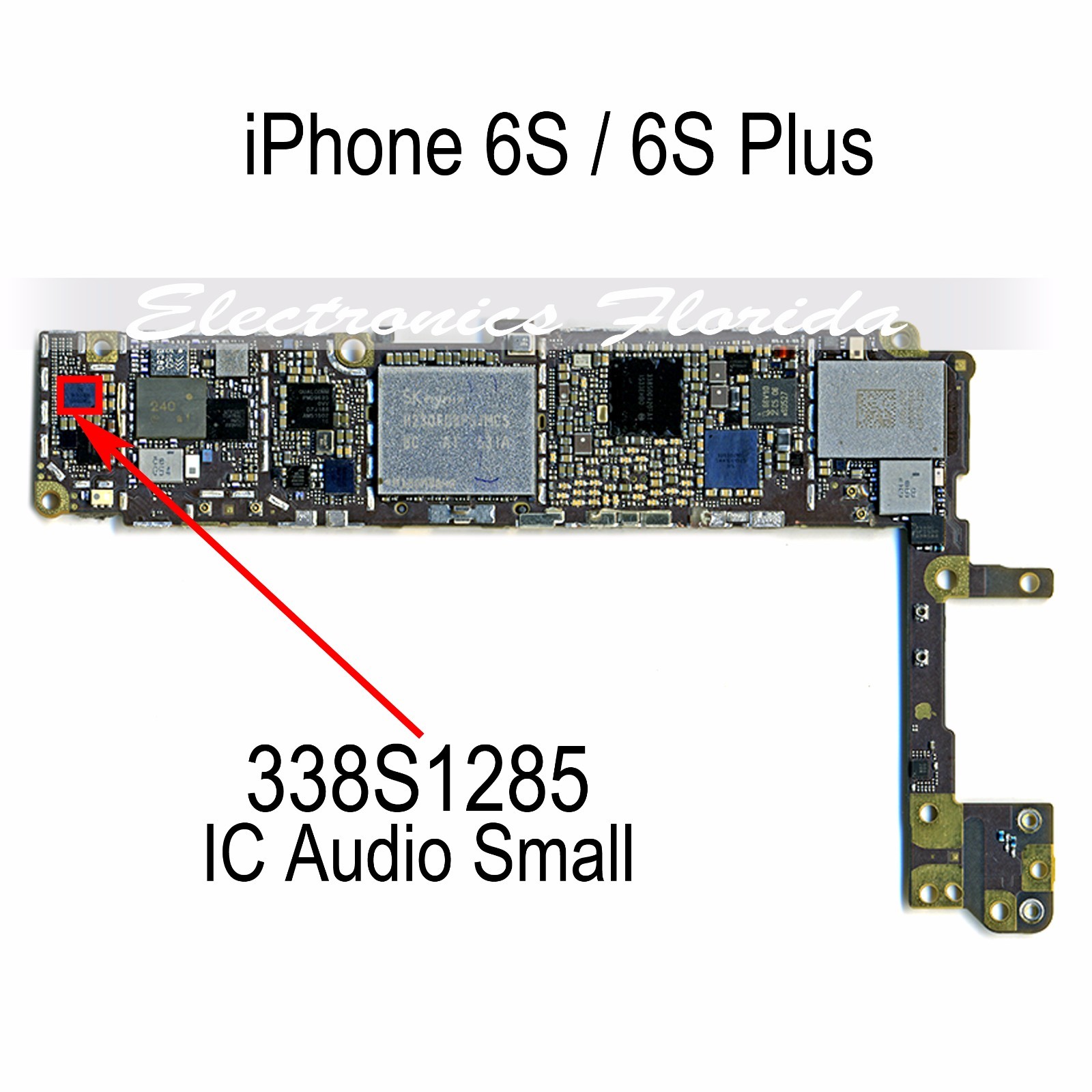 IC 338S1285 Audio Small IC Chip Replacement for iPhone 6S/ 6S Plus b596 ...