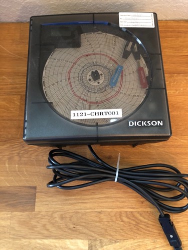 Dickson TH623 Circular Temperature and Humidity Chart Recorder (E) | eBay