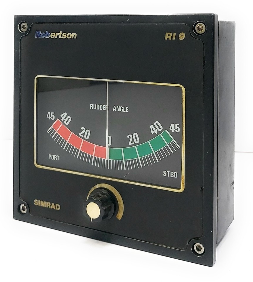 Simrad Robertson AS RI9 Rudder Angle Indicator - P/N 22015655 | eBay