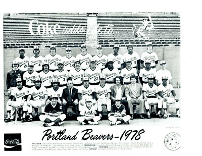 1978 PORTLAND BEAVERS TEAM 8X10 PHOTO BASEBALL OREGON | eBay