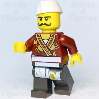 LEGO® Ninjago Severin Black Minifigure Chef Cook Civilian Movie 70620 ...