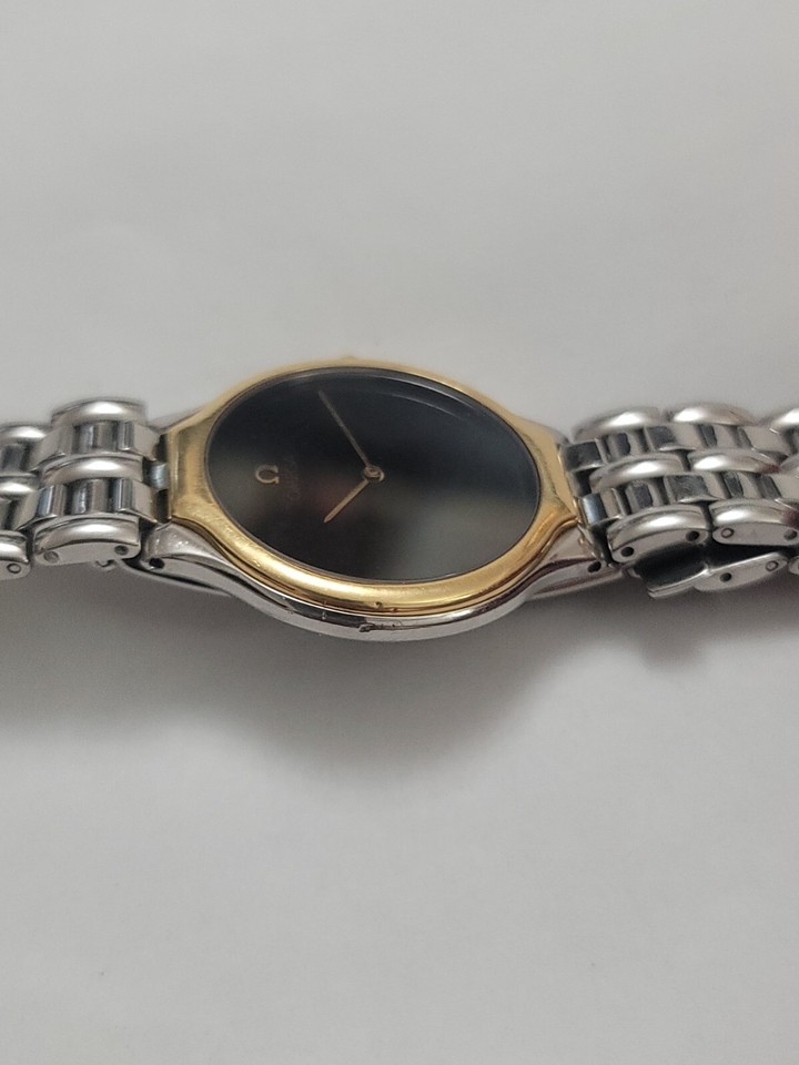 Vintage Omega DeVille Symbol Mens Watch 18K Stainless Case Black Dial ...