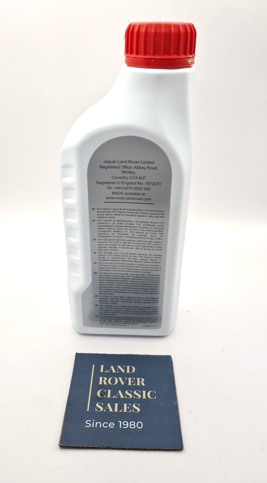 GENUINE LAND ROVER TRANSFER BOX OIL - 1 SPEED TRANSFER CASE - CASTROL ...