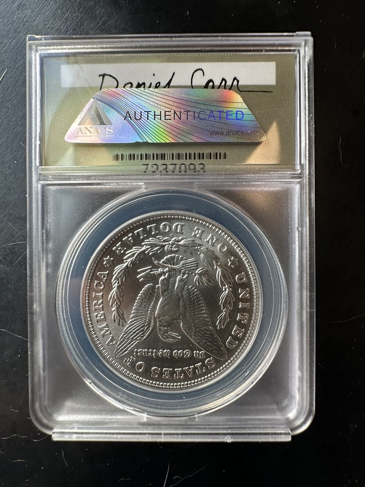 1921 D Token Dan Carr Signed Moonlight Mint Morgan $ 100th O/S Dollar ...