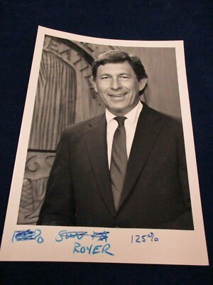 Glossy Press Photo 1991 Charles Royer former Seattle mayor JFK school ...