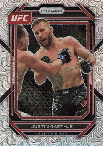 2023 Panini Prizm UFC #110 Justin Gaethje Mojo Prizms #/25 | eBay