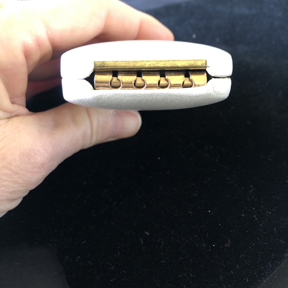 Vintage MCM Key Holder Snap Case 4 Keys & Document Pocket Smooth ...