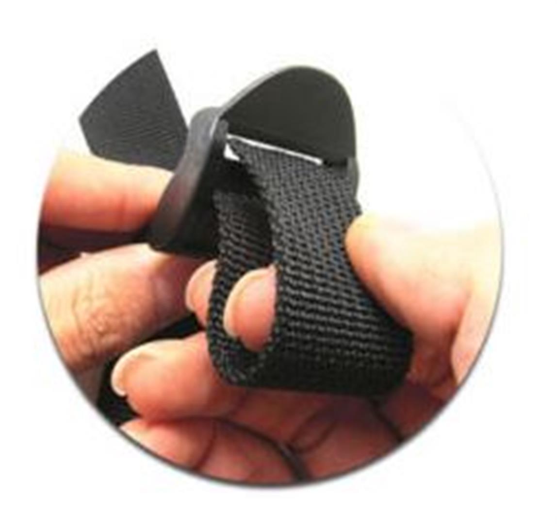 Luggage Strap 48" Long Black Nylon Cargo Tie Down Safety Lash Belt ...