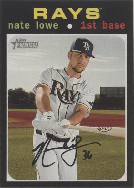 2020 Topps Heritage - #220 Nate Lowe for sale online | eBay