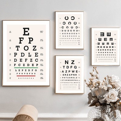 Projectors & Charts - Visual Acuity Chart
